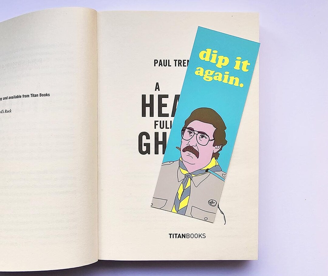 Pat Ghosts Bookmark, High Quality Card, Luxury Tassel, Book Lover Gift ...