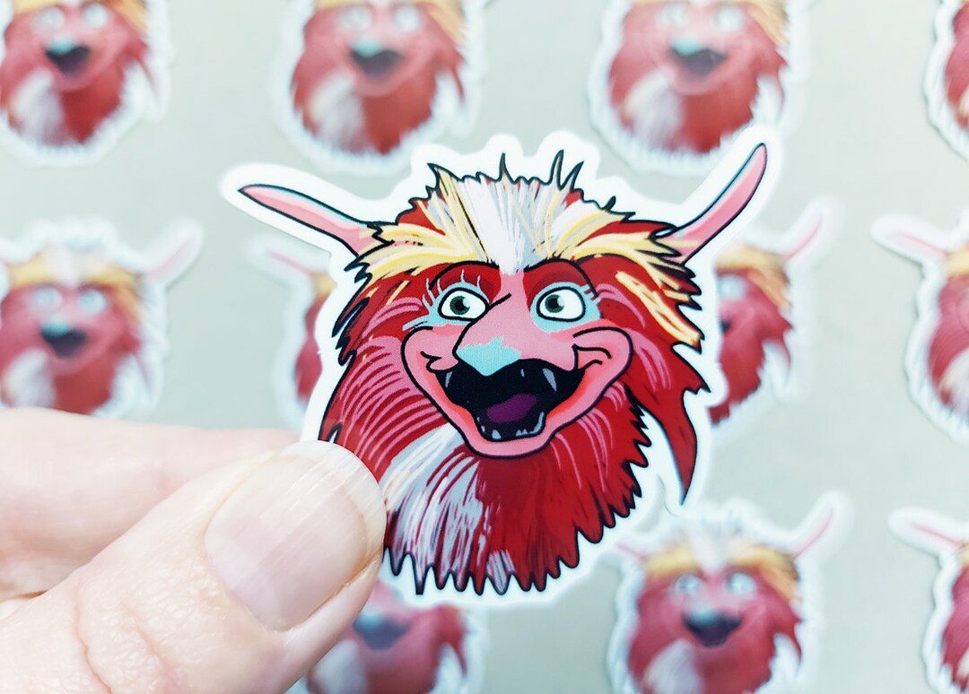 Labyrinth Firey Vinyl Sticker, Cute Laptop Stickers, Vinyl Decal, Vinyl ...