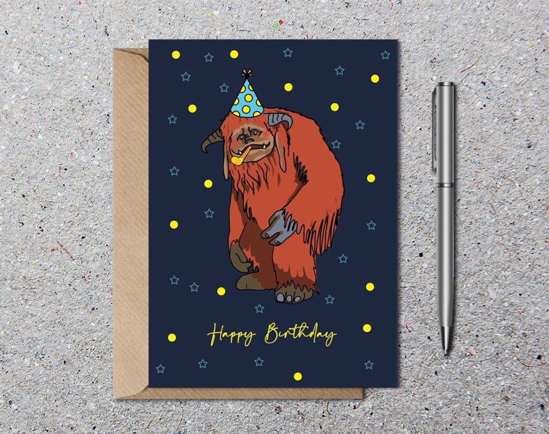 Labyrinth Birthday Card, Labyrinth Greetings Card, Labyrinth Ludo Blank ...