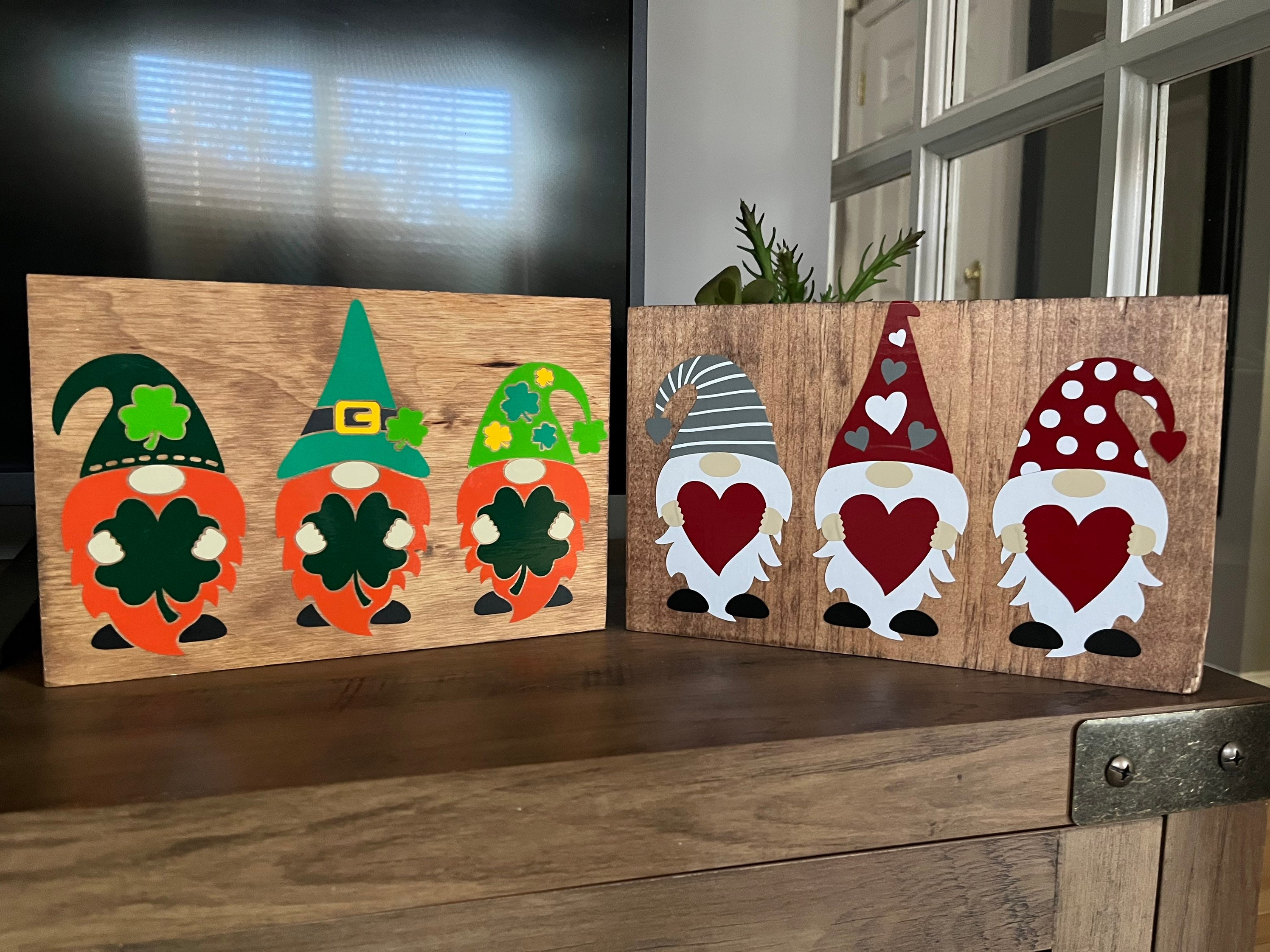 Valentine's Day Gnomes St. Patrick's Day Gnomes - Etsy