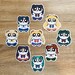 BTS as ATLA Benders Die Cut Stickers | Matte, Waterproof, Laptop ...