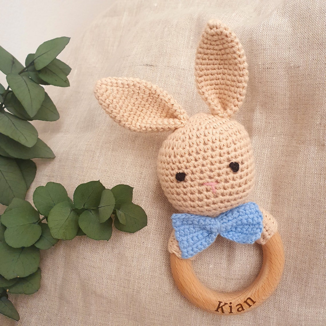 Personalized Wooden Rattle Animals Baby Toys Wooden Toys - Etsy