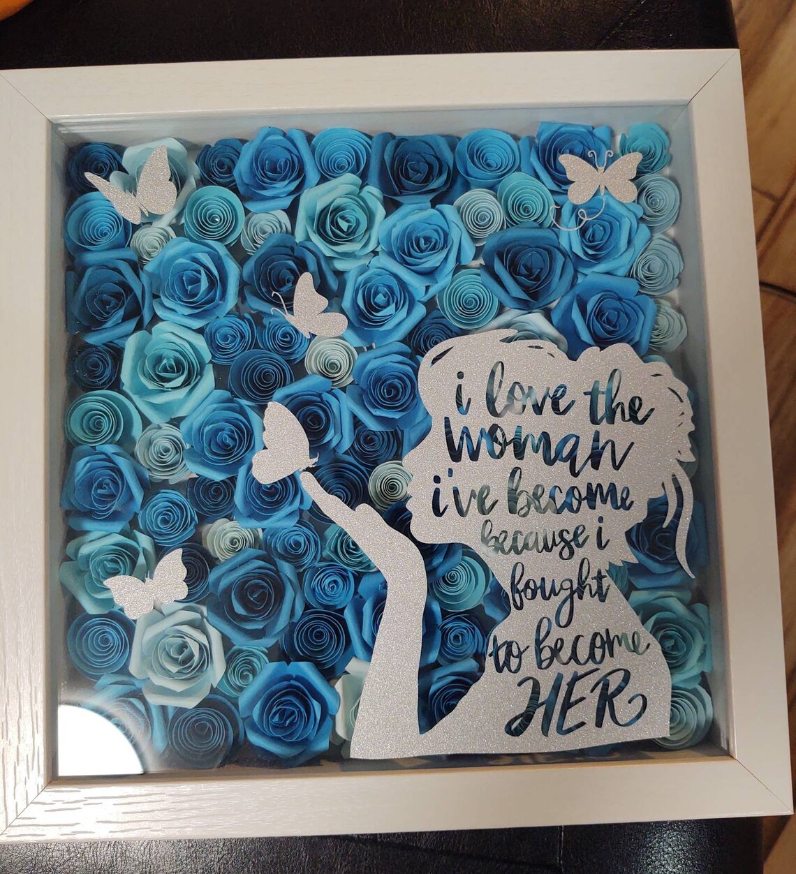 Custom Flower Shadow Box! - Etsy