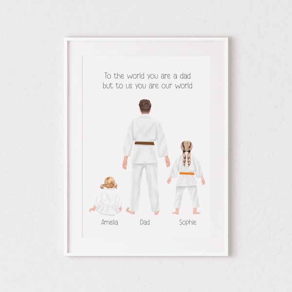 Karate Family - Etsy