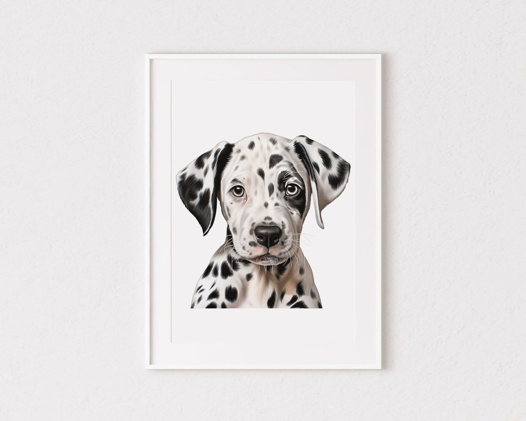 Dalmation Print, Decor, Wall Art, Nursery, Home, Home Decor, Dog, Dogs ...