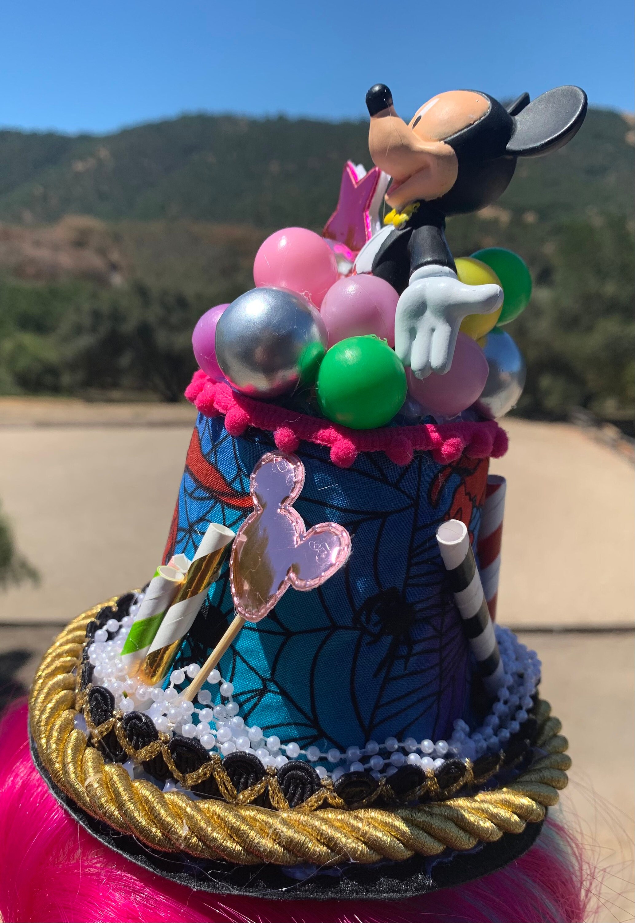 Mickey Mouse Disney Fascinator Top Hat | Etsy