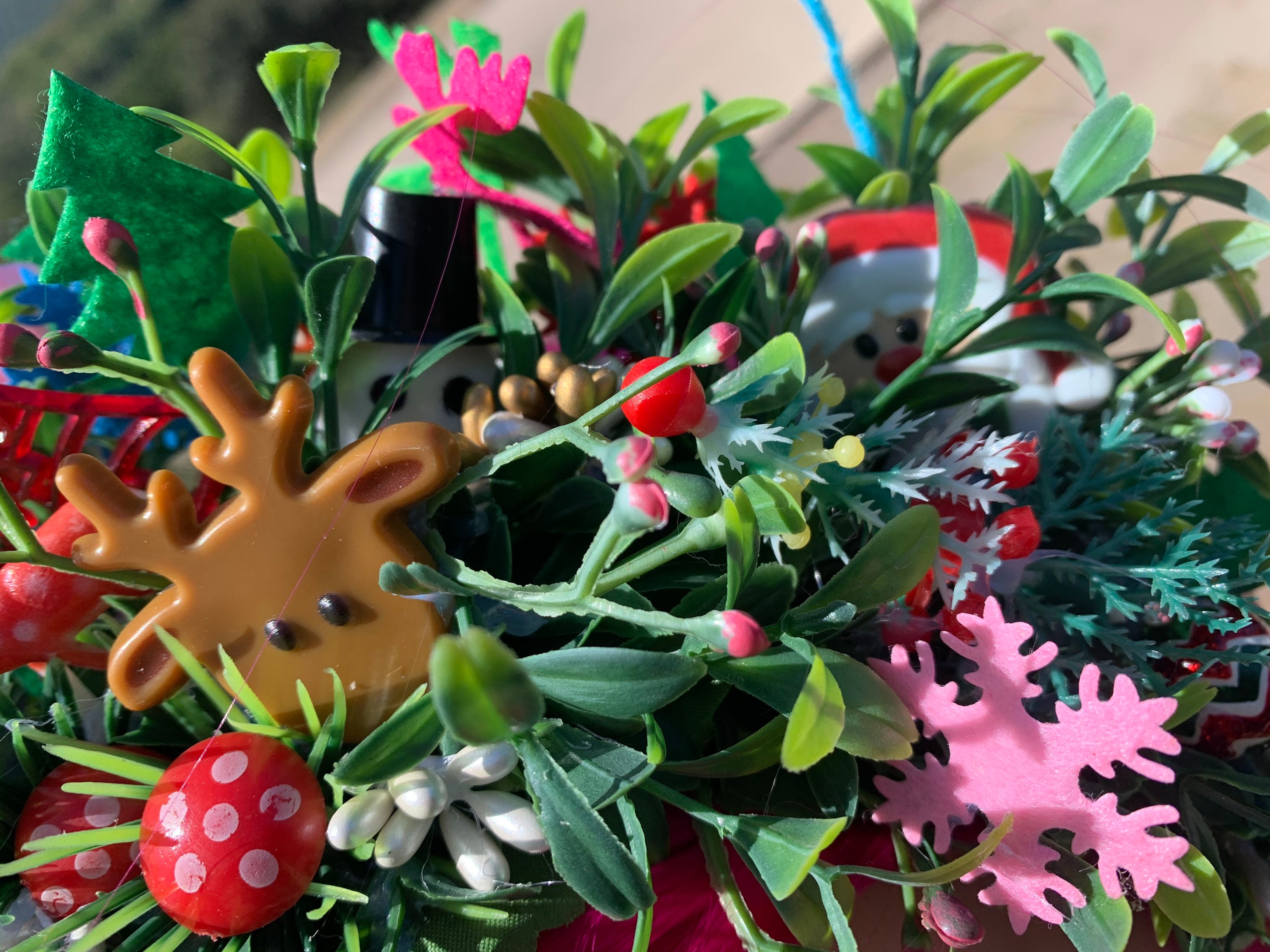 Merry Christmas Kitsch Holiday Hair Crown Hair Accessory. - Etsy