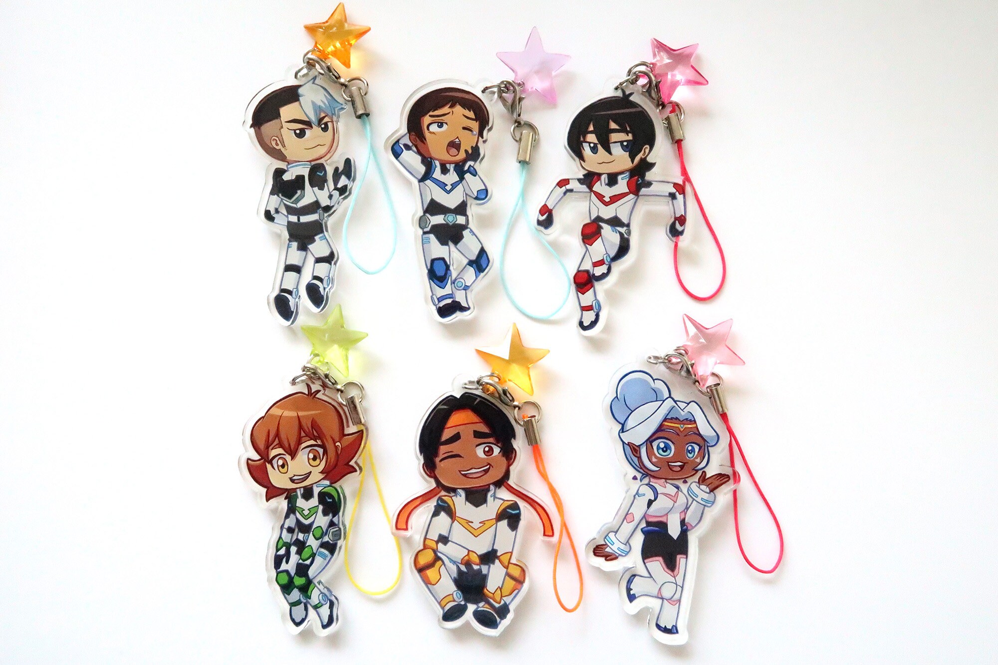 Voltron Legendary Defender Chibi 2-inch One-Sided Acrylic | Etsy