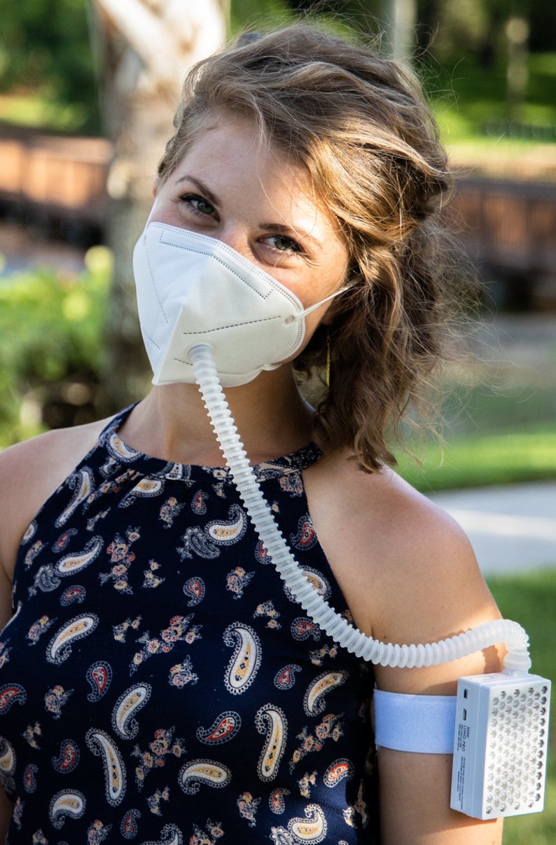 Cool Airpro Mask Rechargeable Smart Electric Respirator with | Etsy