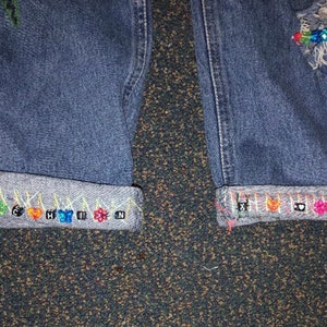 Custom Jeans - Etsy