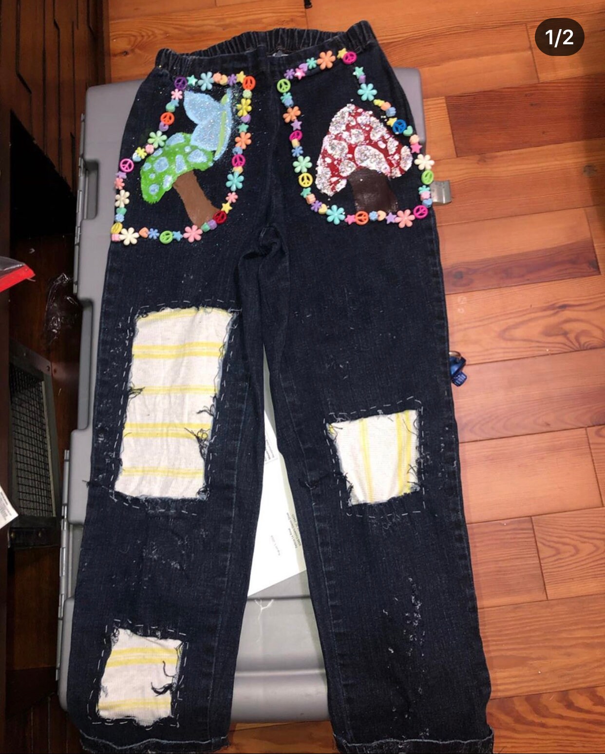 Custom Jeans - Etsy