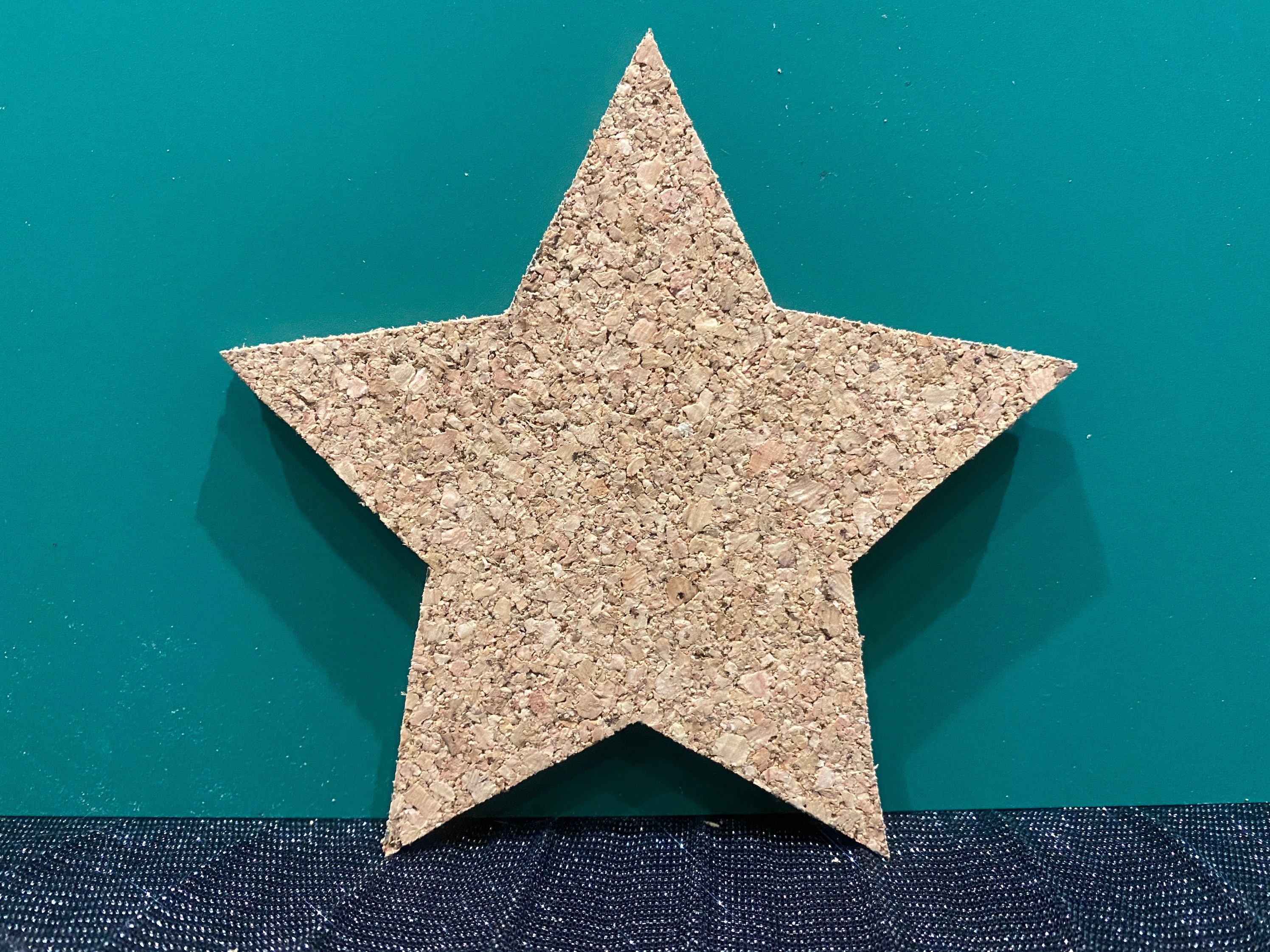 Star Shaped Cork Drinks Coaster Mat Placemat Beermat Single or | Etsy