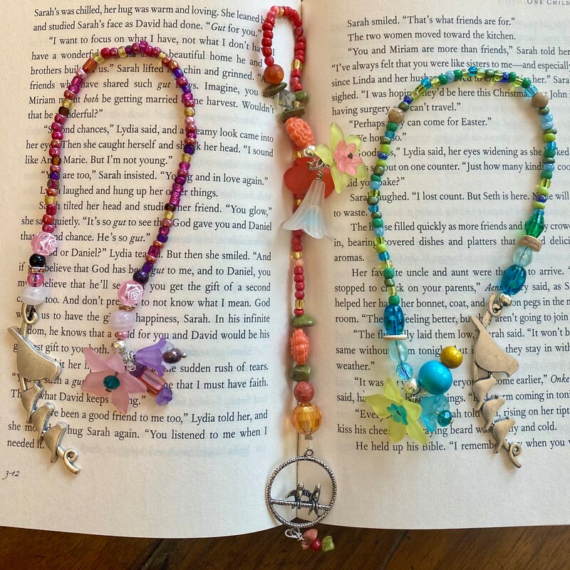 Beaded Book Marks - Etsy