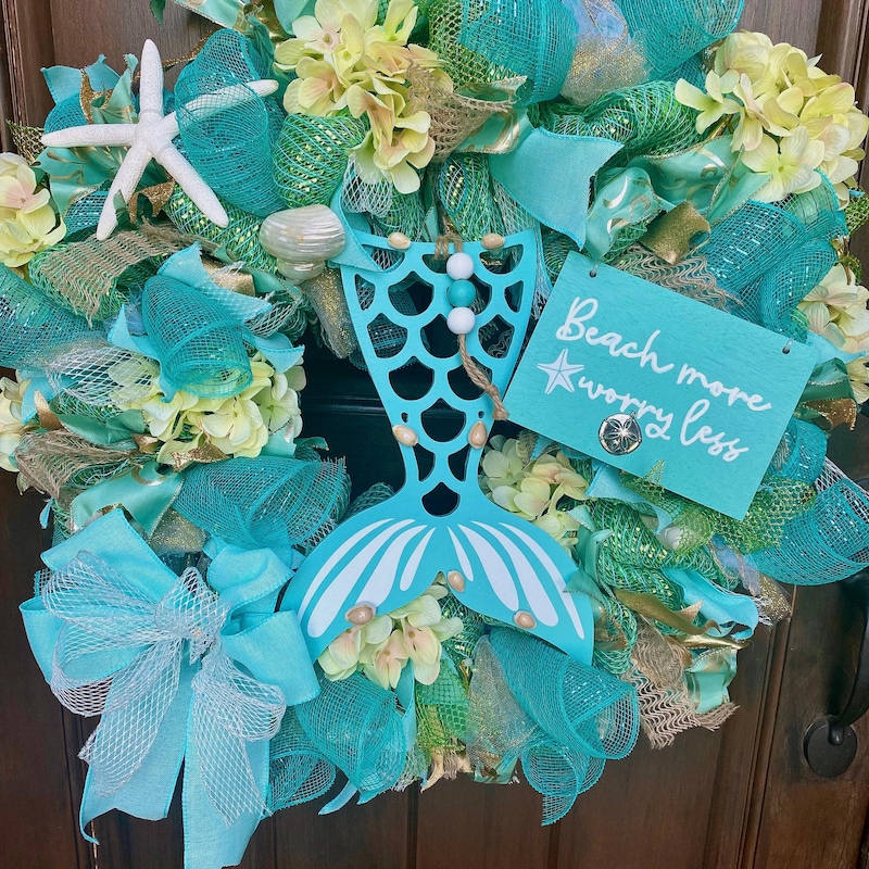 Mermaid Wreath - Etsy