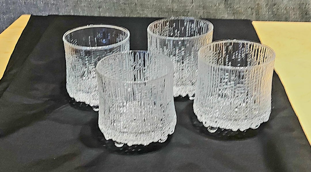 Iittala Ultima Thule on the Rocks Glasses, Left 2 Pcs - Etsy