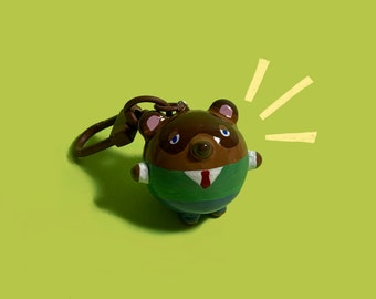 Tom Nook Keychain - Etsy