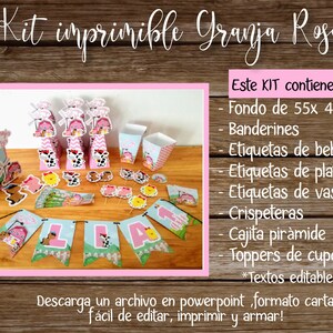 Farm Girl Party Printable Kit Personalized Farm Girl - Etsy