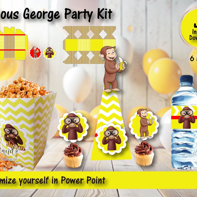 Curious George Decor - Etsy