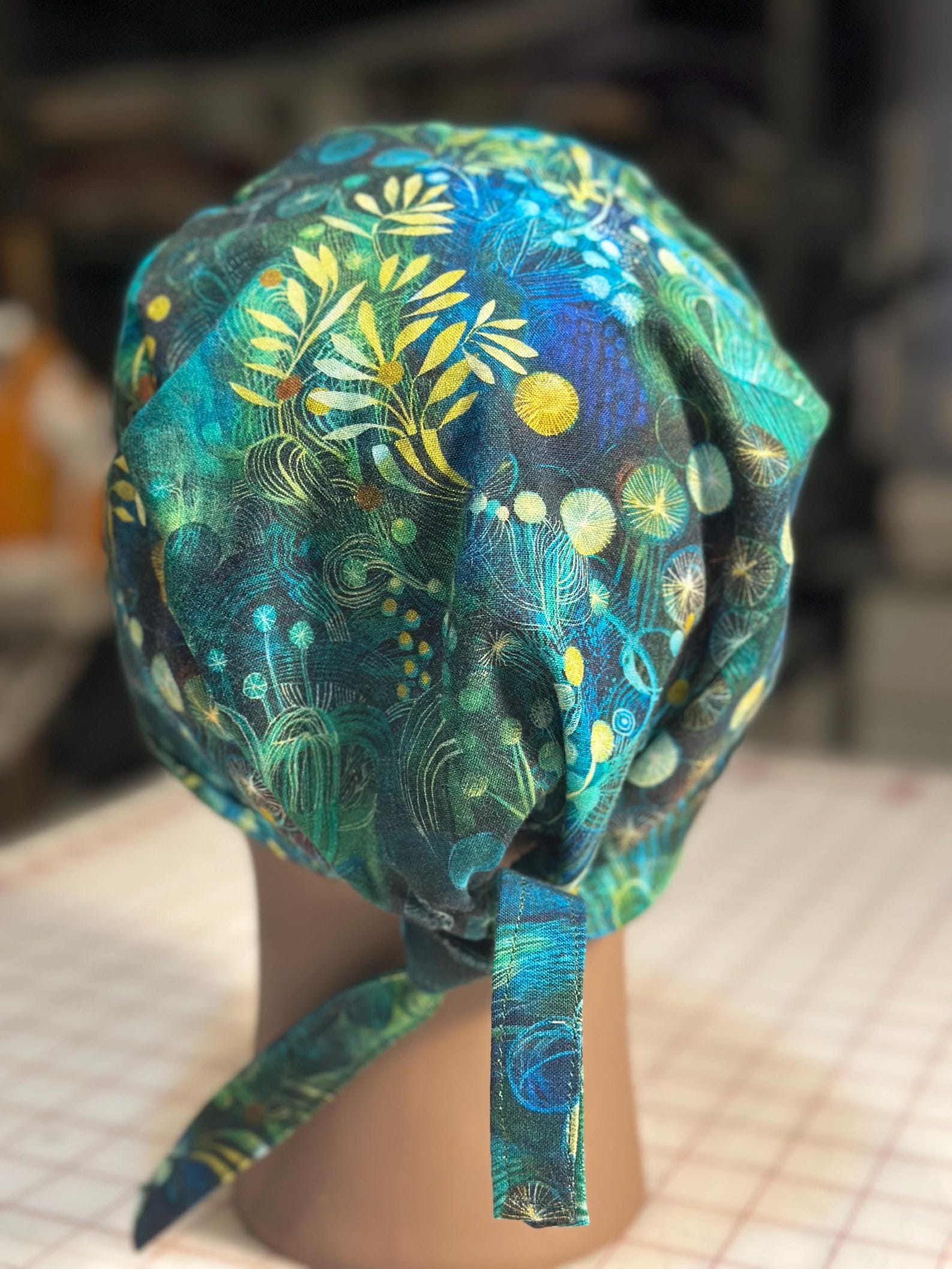 Scrub Cap - Euro Style - Etsy
