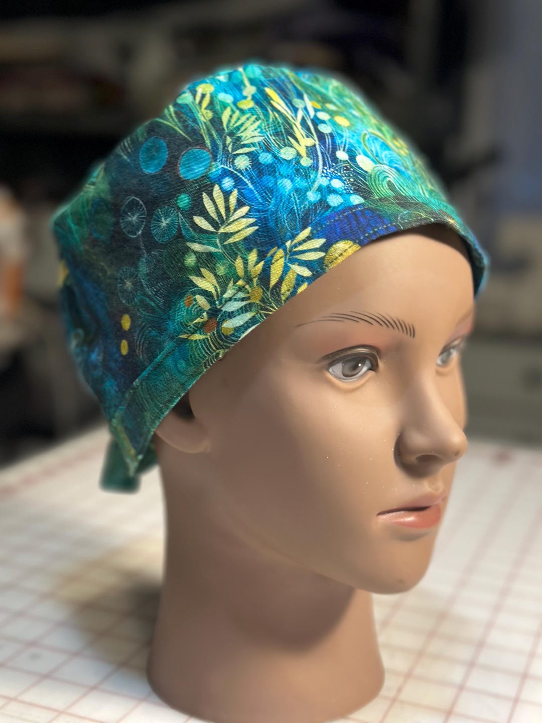 Scrub Cap - Euro Style - Etsy