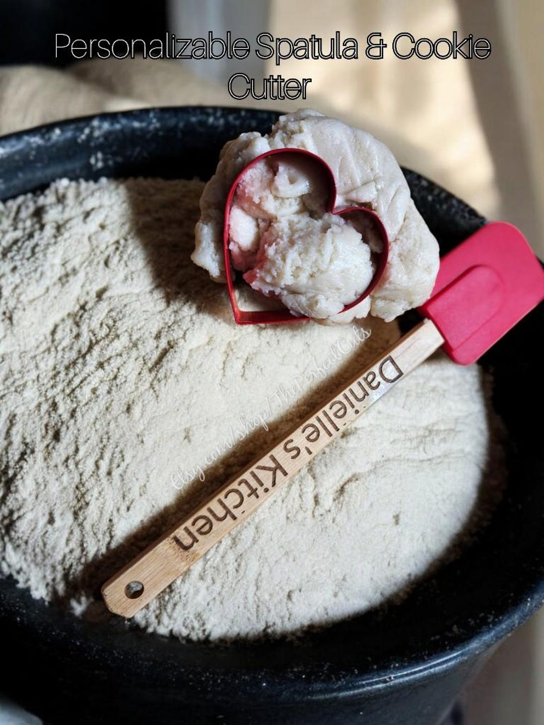 Personalized Spatula and Cookie Cutter,spatula Set,engraved Spatula,add ...