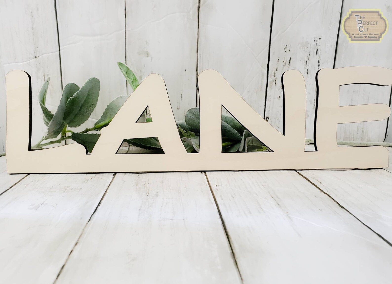 Wooden Name Cutout Wood Name Nursery Name Sign Nursery | Etsy