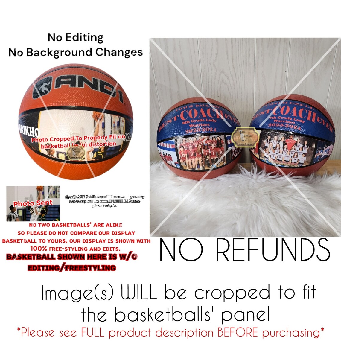 QUALITY Custom Basketball|custom Basketball|photo Basketball|sports ...
