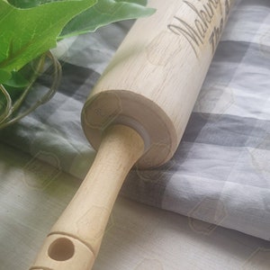 Engraved Custom Rolling Pins|family Name Rolling Pins|personalized ...