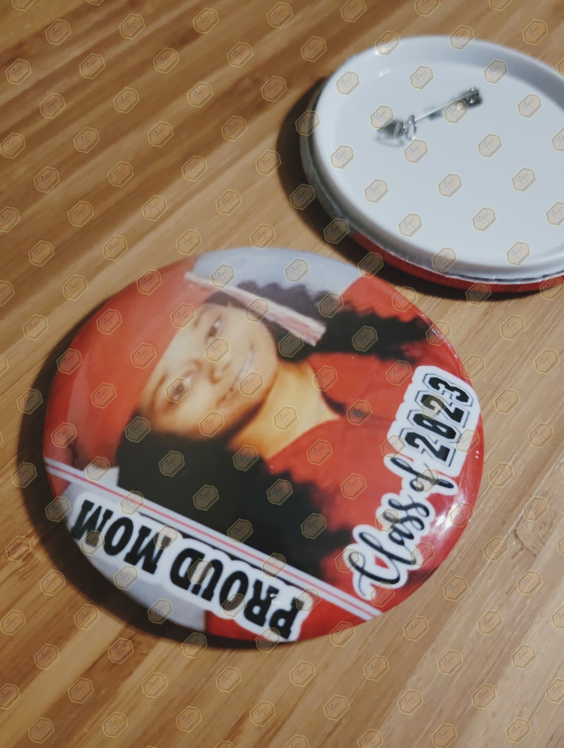 Custom Graduation Buttons|custom Birthday Pin|we Design From Start to ...