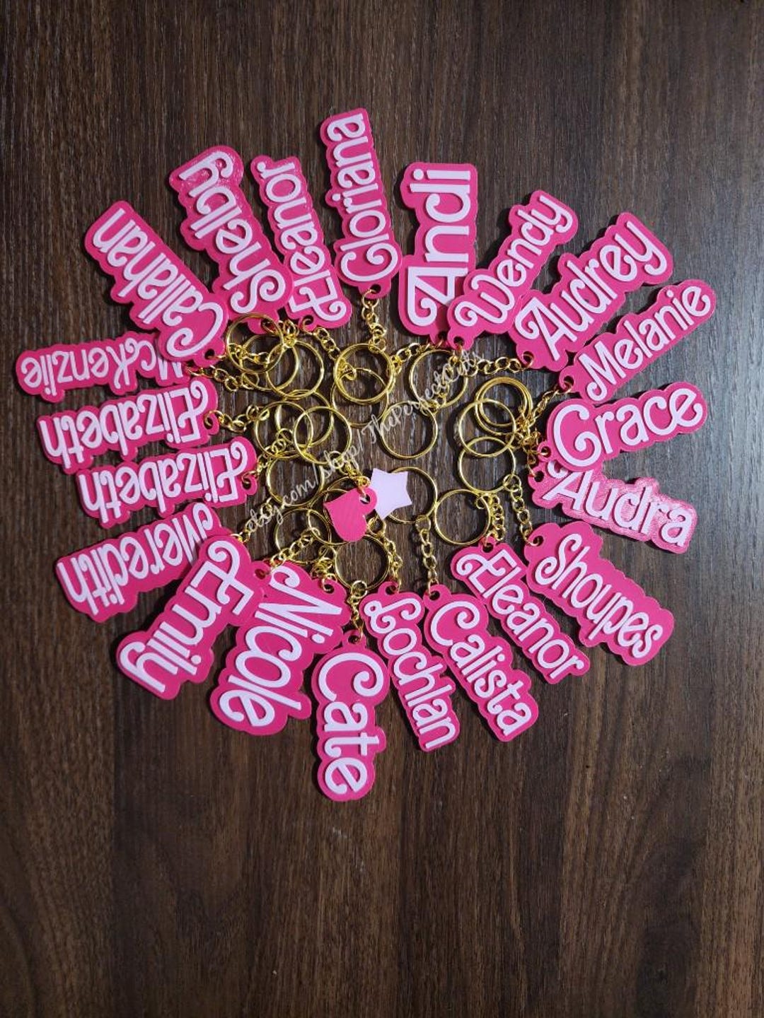 Name Keychain|breast Cancer Awareness Gifts|personalized Keychains|go ...