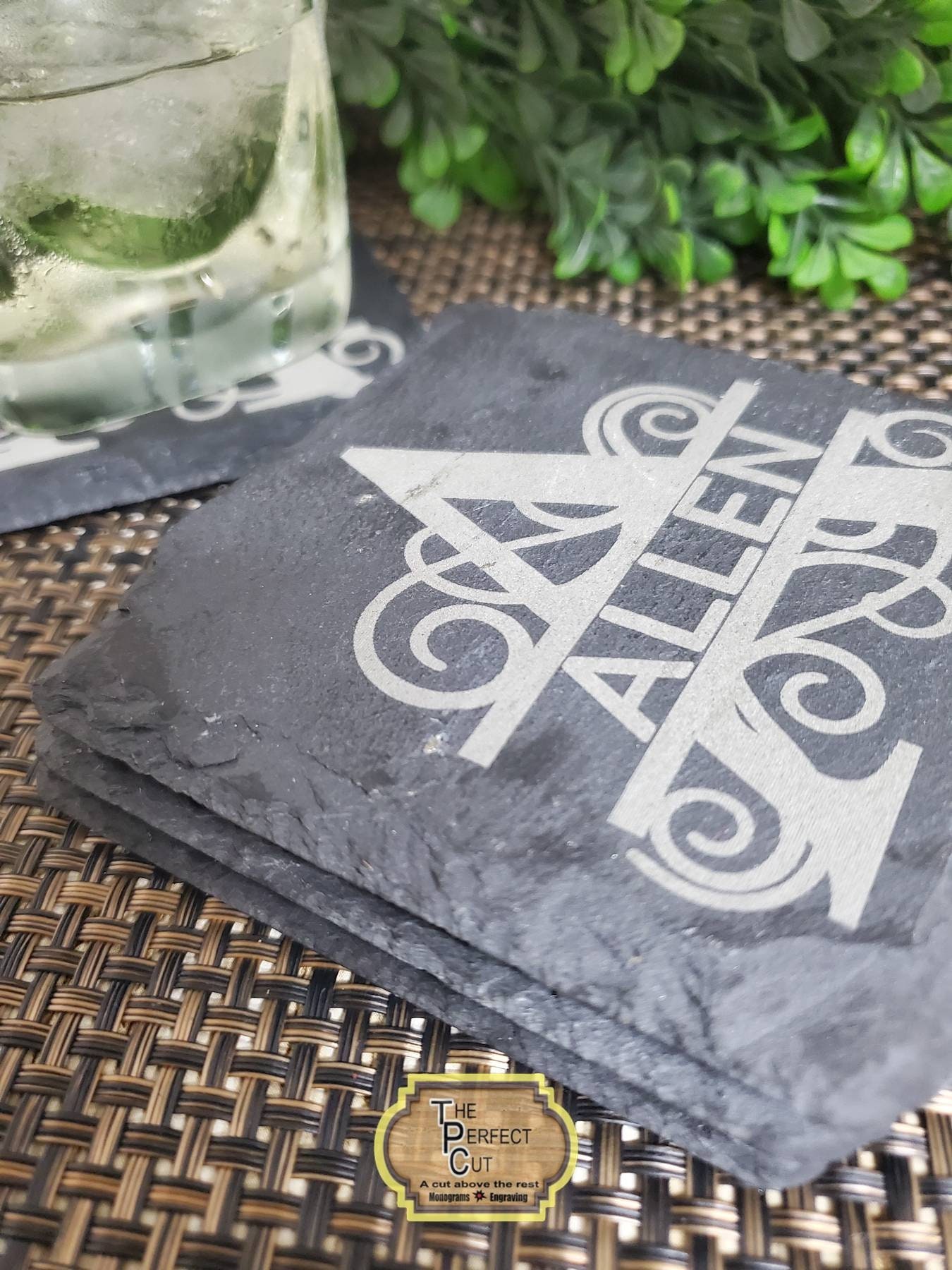 Personalized Slate Coasters Engraved Slate Coasters - Etsy UK