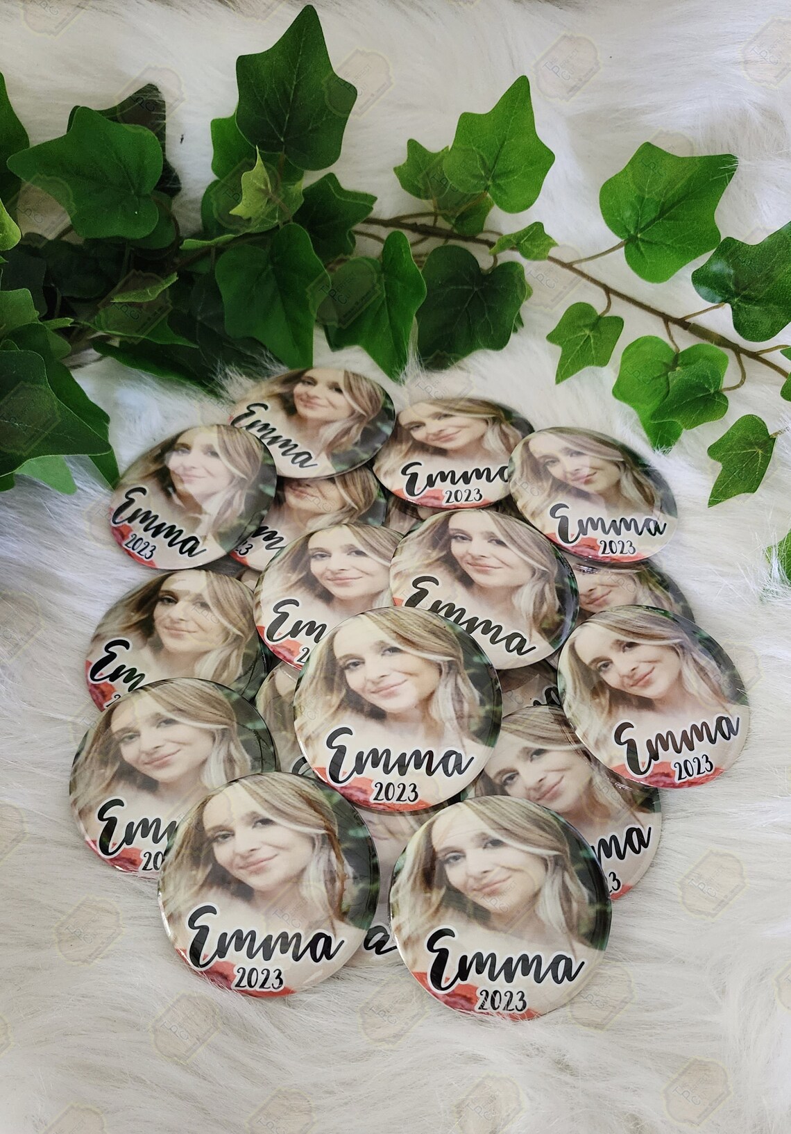 Custom Graduation Buttons|custom Birthday Pin|we Design From Start to ...