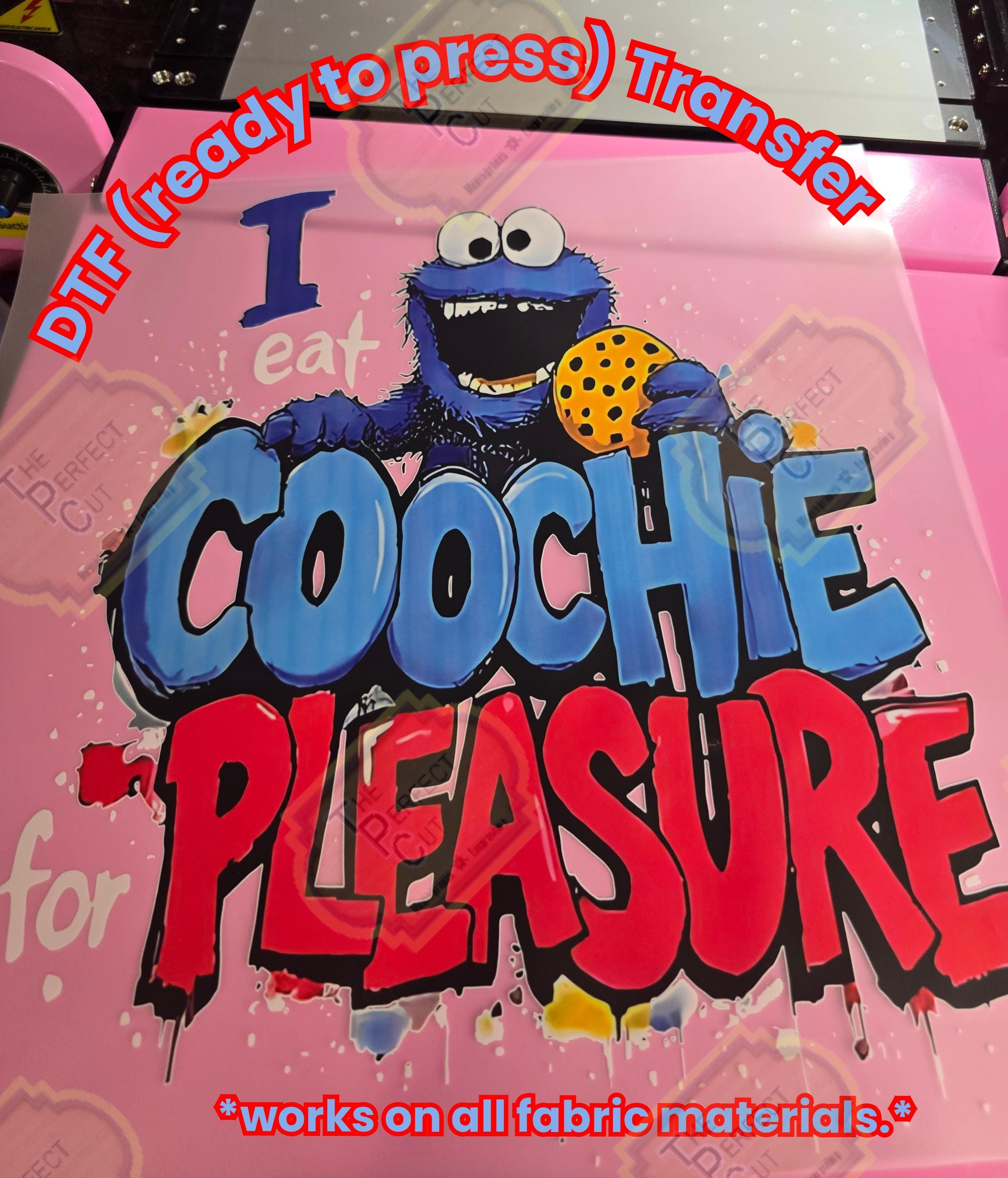 I Eat Coochie for Pleasure DTF Transfer,coochie Pleasurer DTF Transfer ...