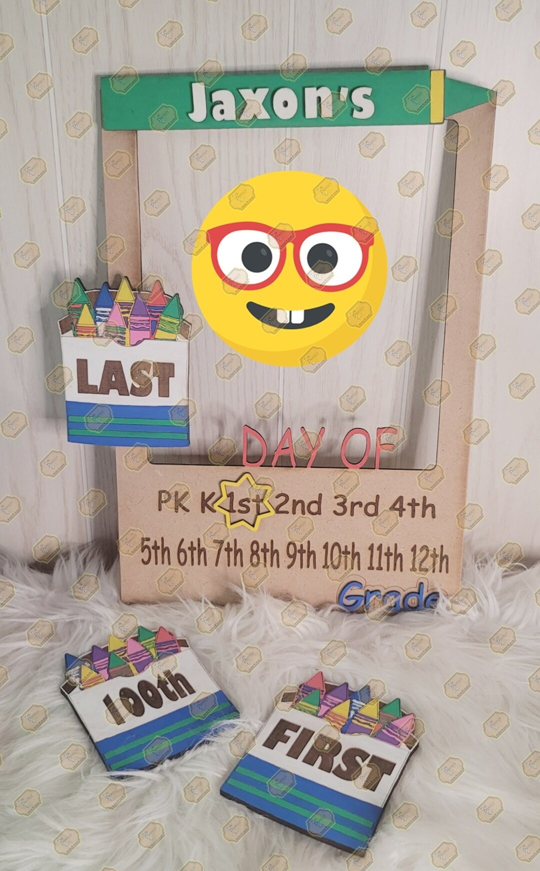Photo Frame Prop|back to School Prop|back 2 School Frame|diy Back to ...
