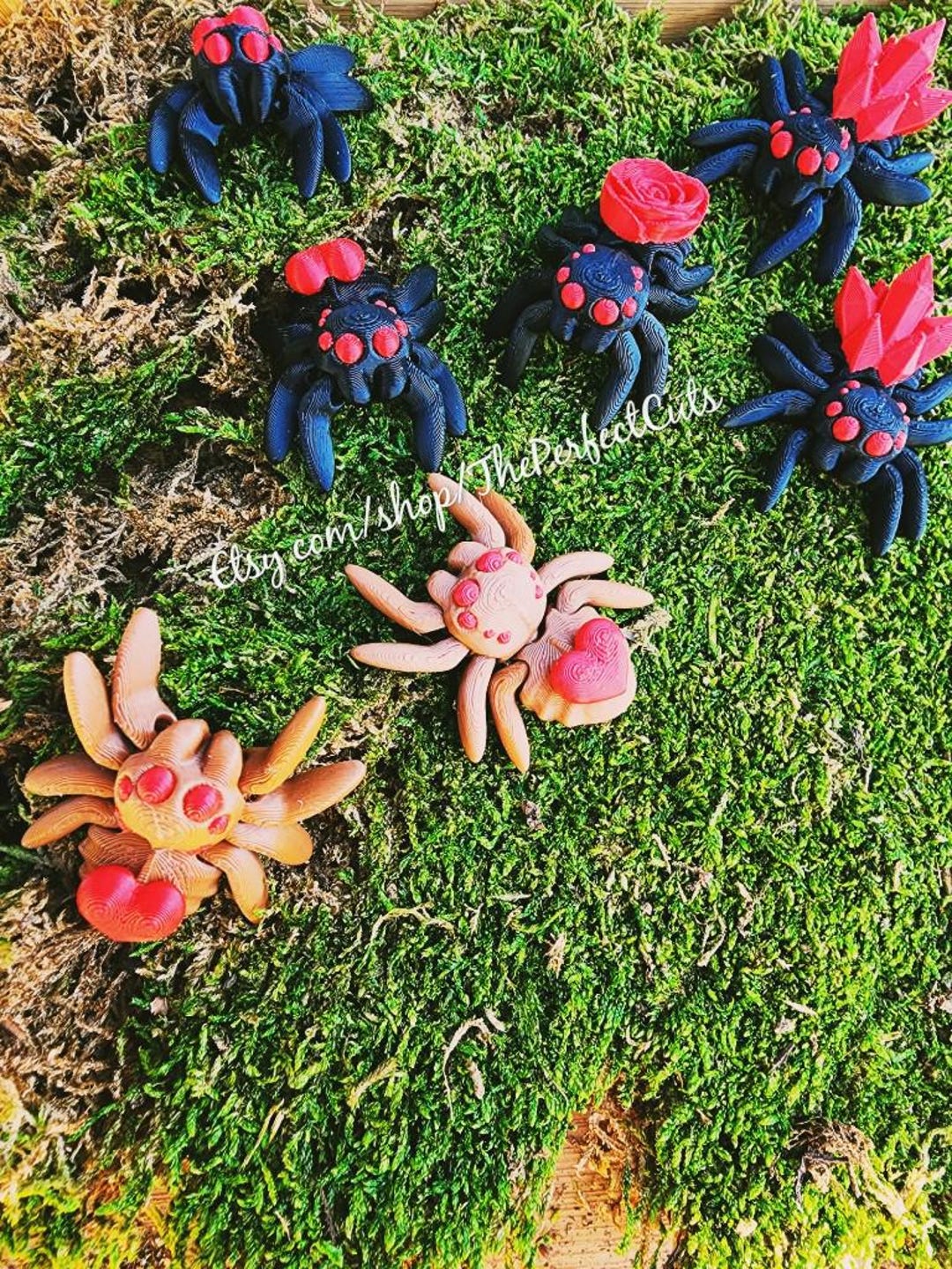 AUTHORIZED Seller|mini Flex Spider|flexi Rose Spider|heart Spider ...