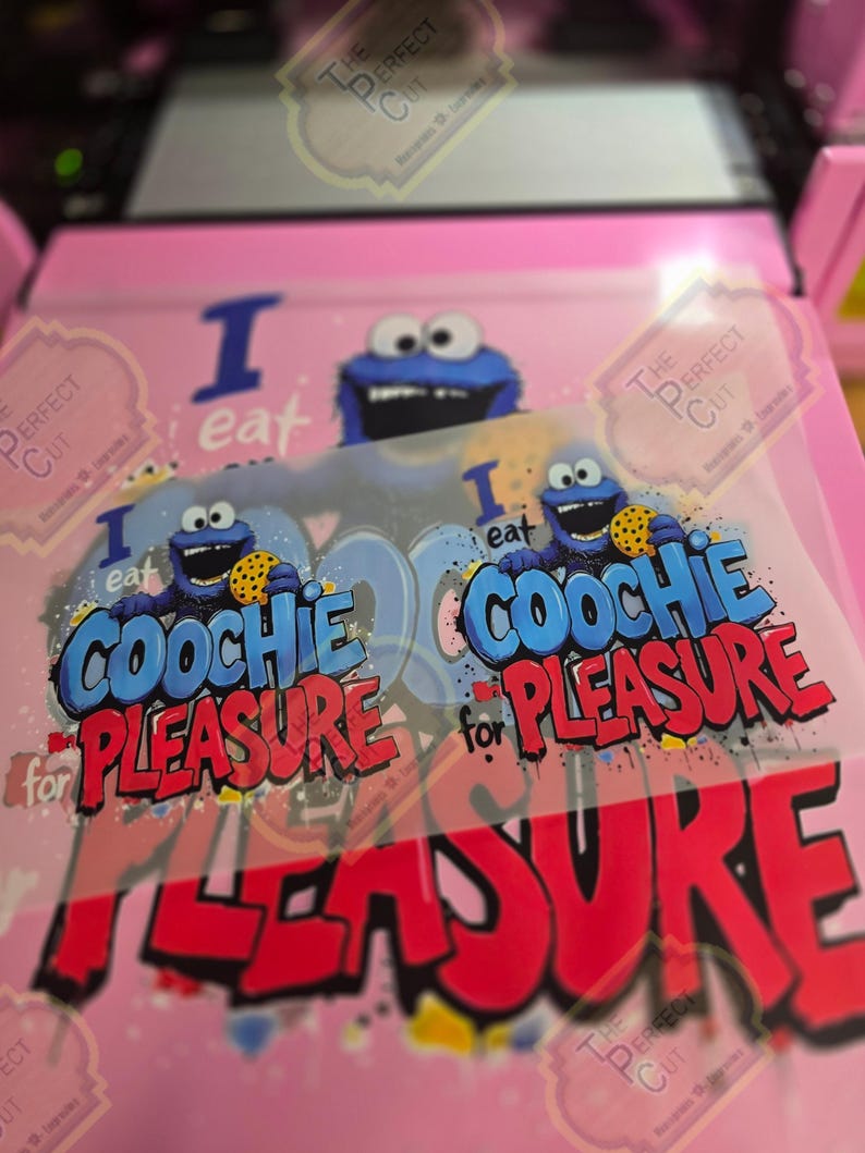 I Eat Coochie for Pleasure DTF Transfer,coochie Pleasurer DTF Transfer ...