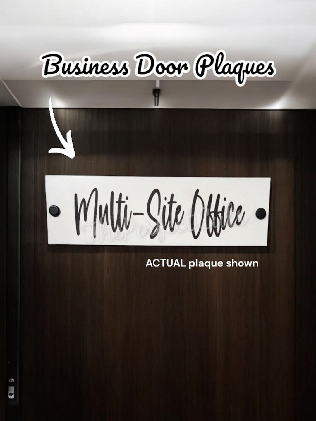 Door Plaque for Office|personalized Wall Sign|office Decor New Job ...