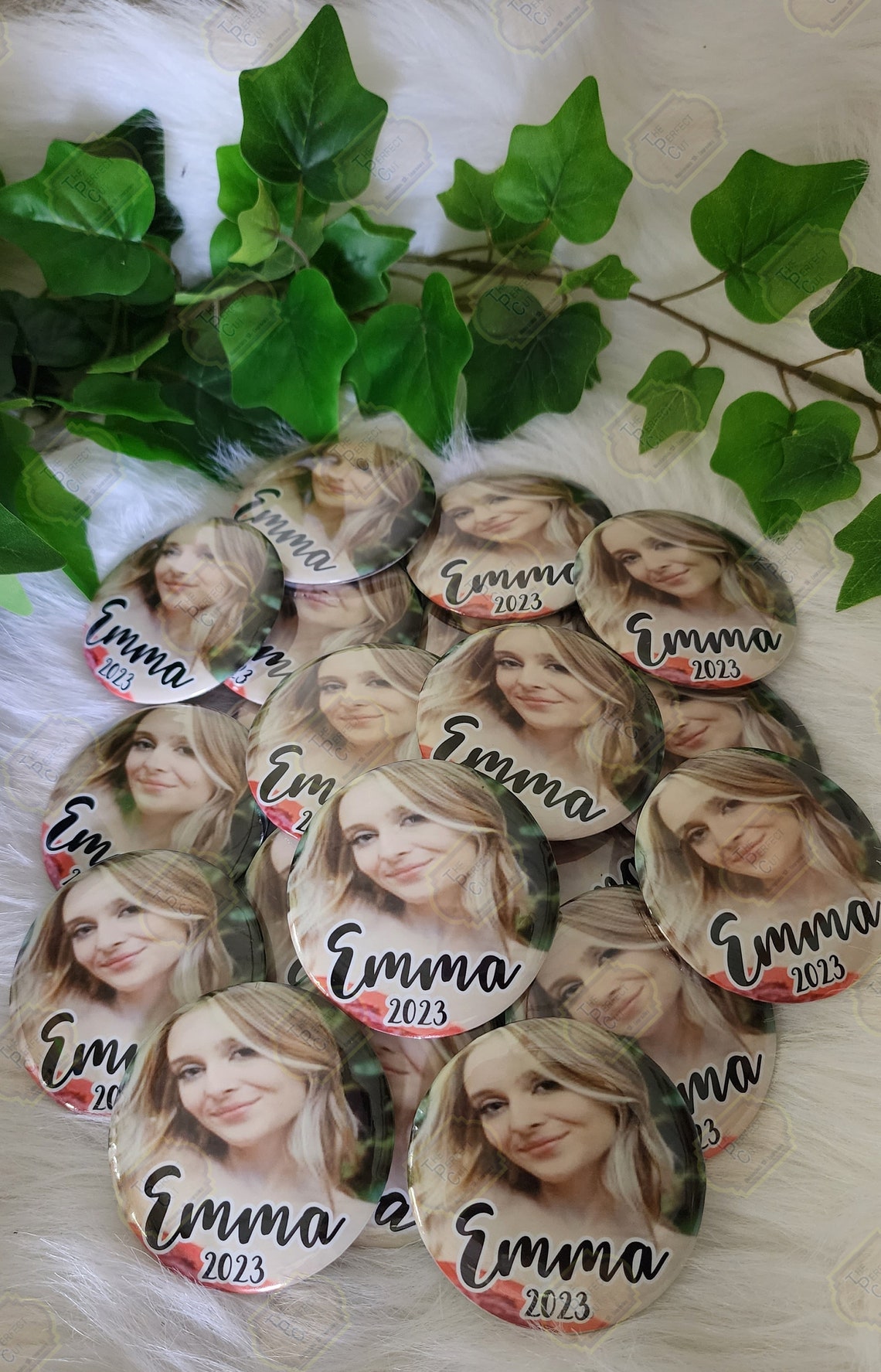 Custom Graduation Buttons|custom Birthday Pin|we Design From Start to ...
