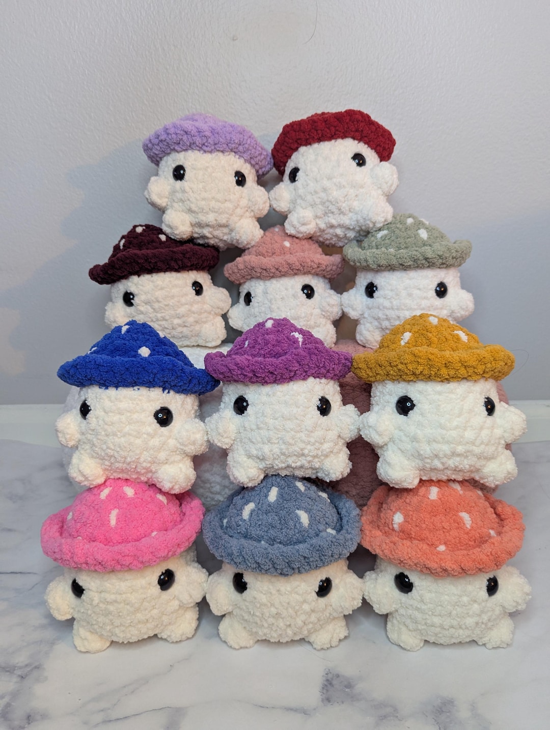 Mushroom Man - Amigurumi - Crochet Mushroom Plushie - Stuffie - Etsy