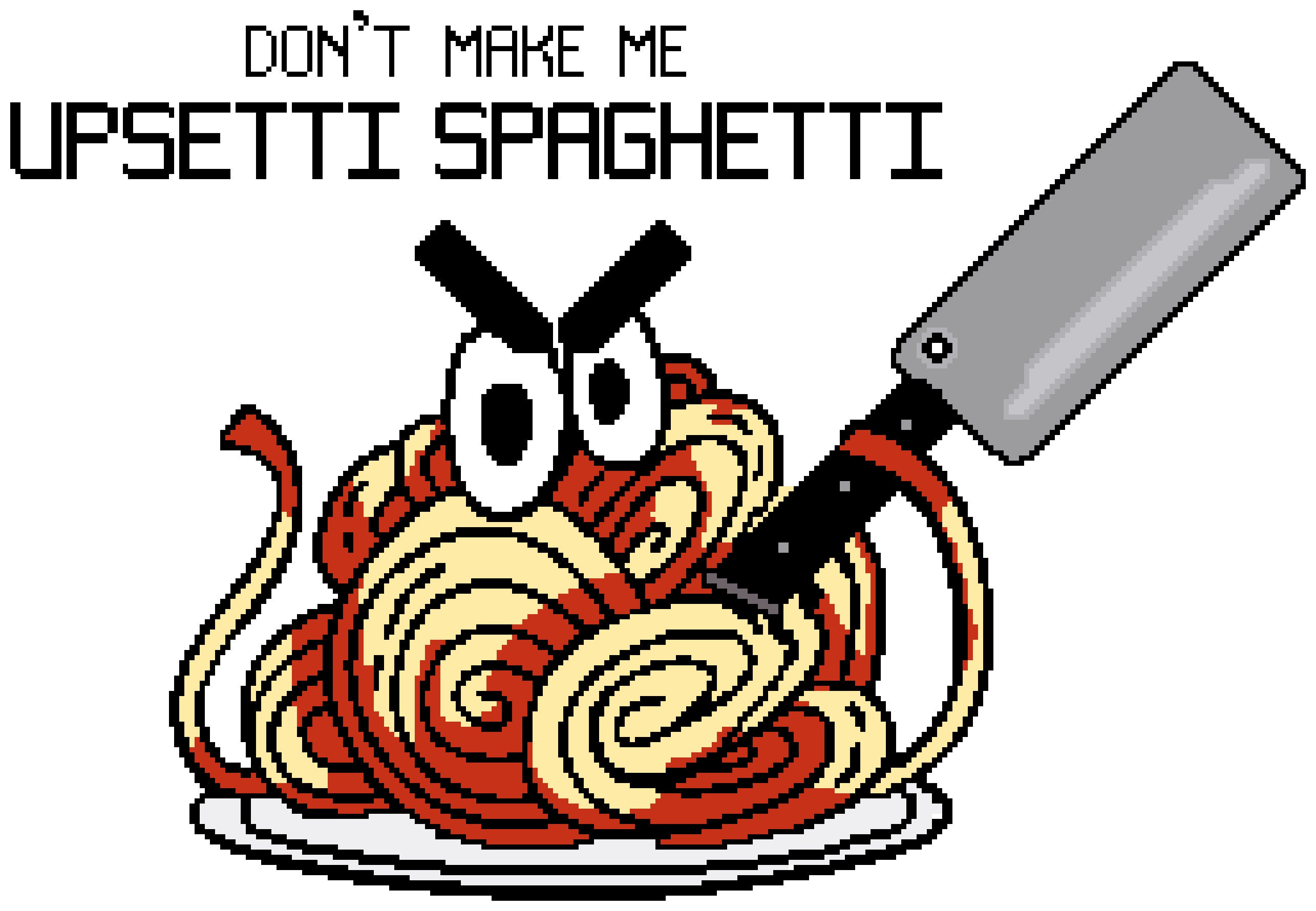 Don't Make Me Upsetti Spaghetti Cross Stitch Pattern - Etsy