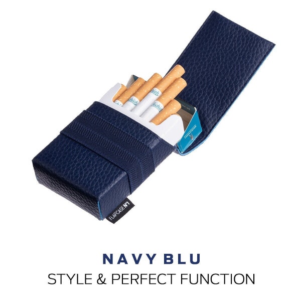 Blue Cigarette Case - Etsy