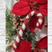 Peppermint Candy Cane Add On, Christmas Wreath Attachment, Craft Supply ...