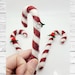 Peppermint Candy Cane Add On, Christmas Wreath Attachment, Craft Supply ...