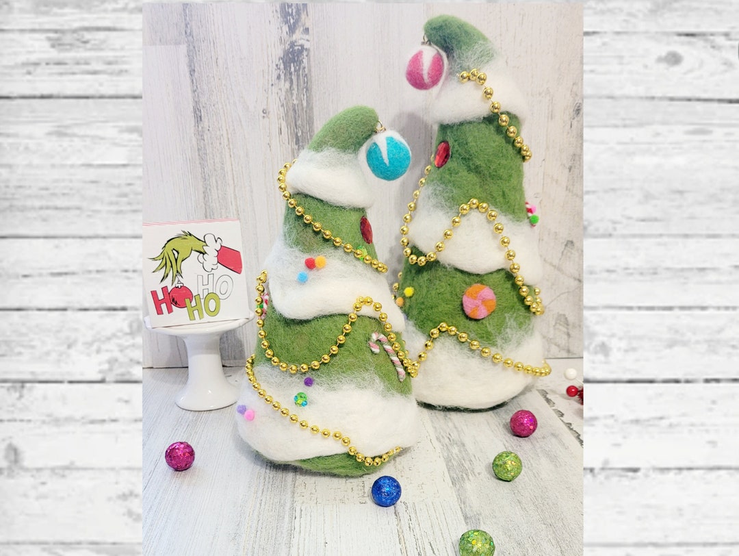 How the Grinch Stole Christmas Inspired Table Top Tree. Unique ...