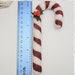 Peppermint Candy Cane Add On, Christmas Wreath Attachment, Craft Supply ...