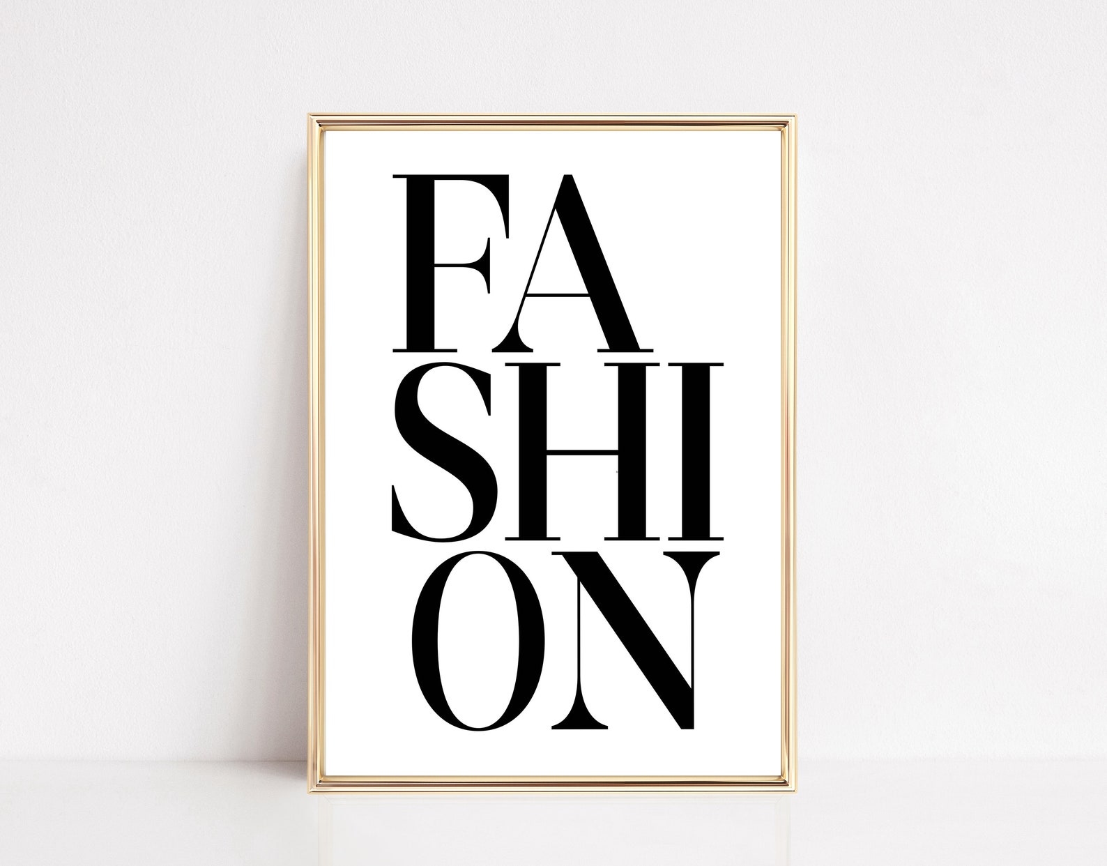 Fashion Digital Print Wall Decor College Dorm Decor Wall Art | Etsy