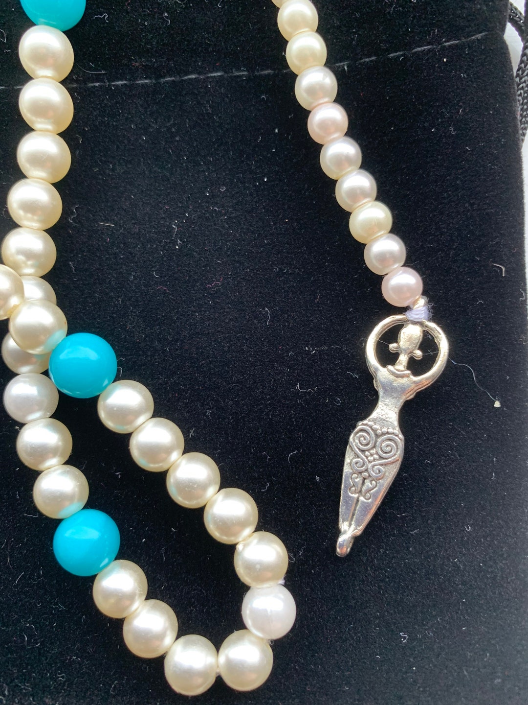 White Witch Goddess Witches Rosary Pagan Wicca Wiccan - Etsy