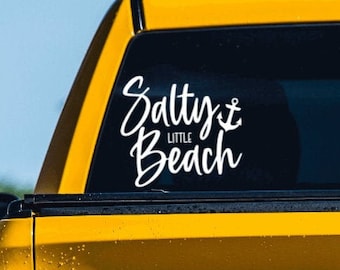 Salty Beach Sticker - Etsy