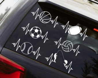 Custom Soccer Decal Sports Window Decal Sports Team Decal - Etsy