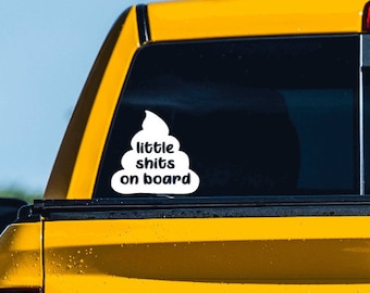 Little Shits on Board | Etsy